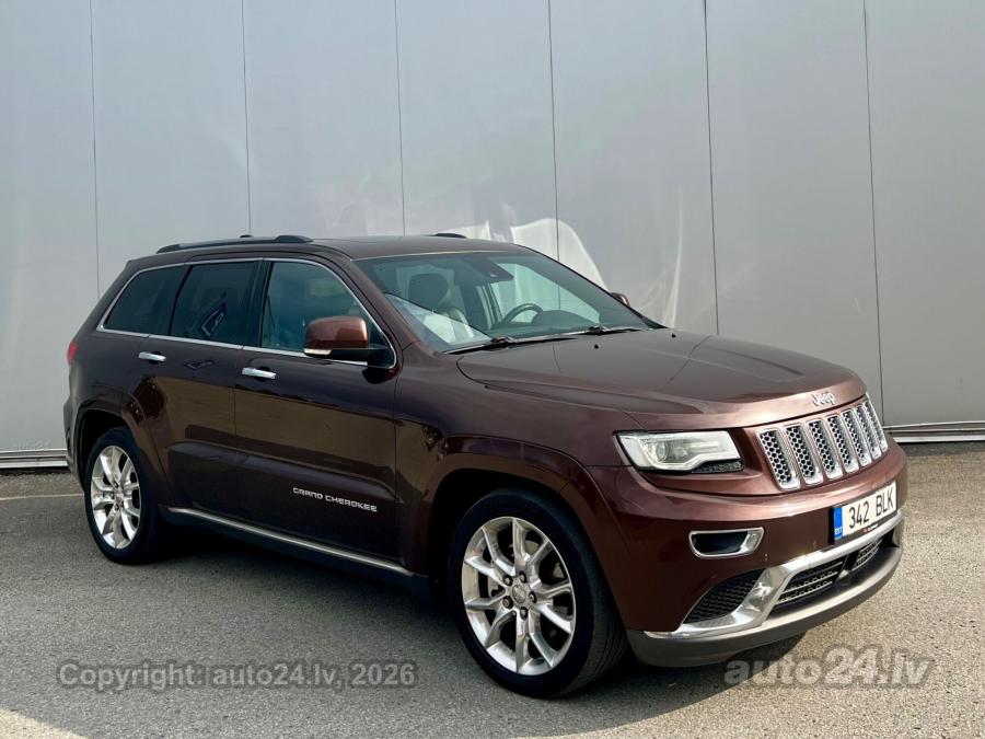 Brown Jeep Grand Cherokee 2014 in Tallinn, with an engine capacity of 3.00 L and mileage of 235 thousand km for 8999 €, photo 5 on AUTOMOTO.COM.LV