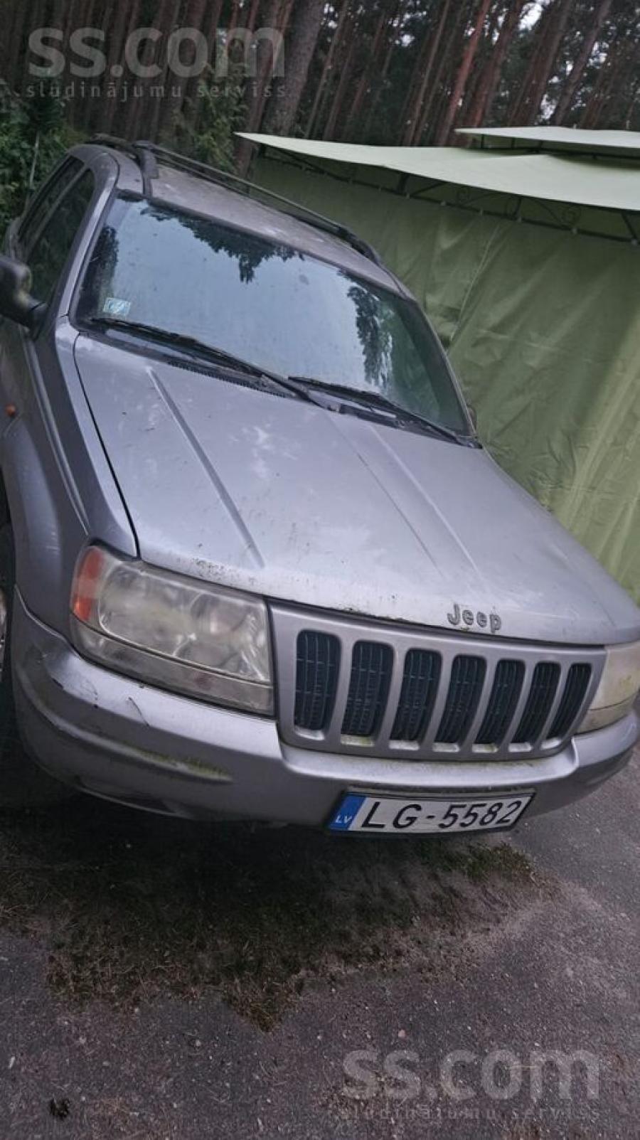 Jeep Grand Cherokee 2000 in Riga, with an engine capacity of 4.00 L and mileage of 250 thousand km for 1000 €, photo 1 on AUTOMOTO.COM.LV