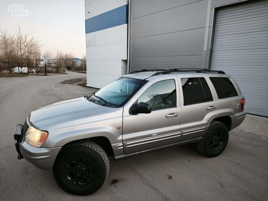 Jeep Grand Cherokee 2000 Viļņa, ar dzinēja tilpumu 4.70 L un nobraukumu 281 tūkst. km par 3850 €, foto 1 vietnē AUTOMOTO.COM.LV