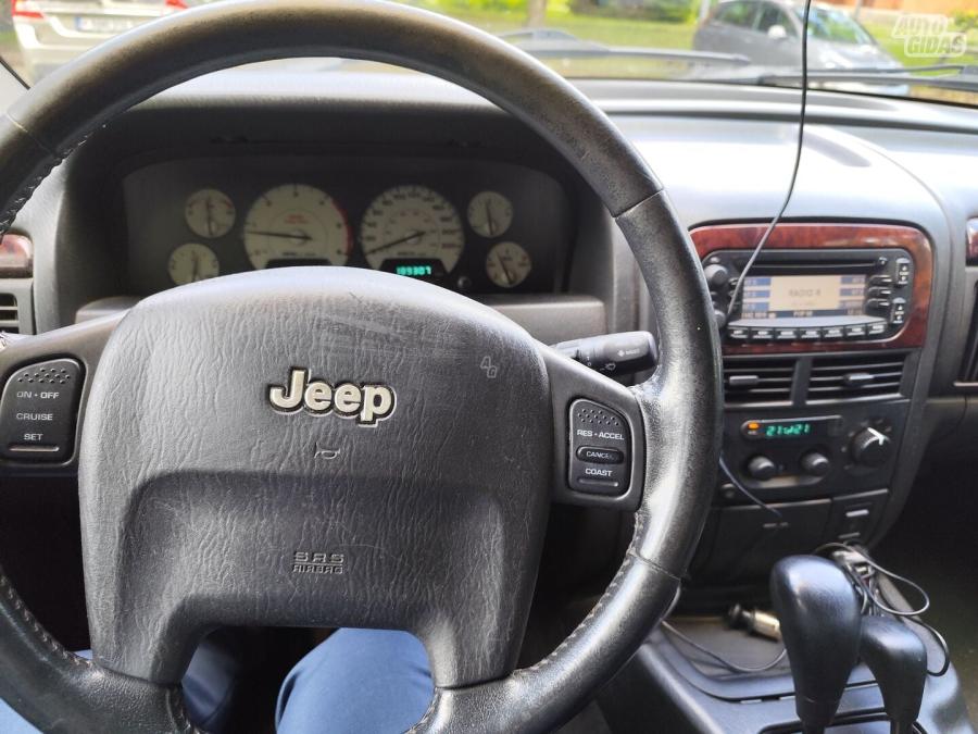 Jeep Grand Cherokee 2003 in Utena, with an engine capacity of 2.70 L and mileage of 189 thousand km for 4350 €, photo 9 on AUTOMOTO.COM.LV