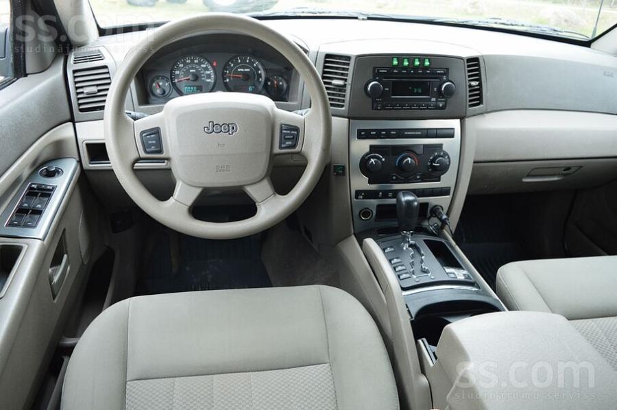 Jeep Grand Cherokee 2006 Preiļi, ar dzinēja tilpumu 4.70 L un nobraukumu 207 tūkst. km par 8750 €, foto 22 vietnē AUTOMOTO.COM.LV