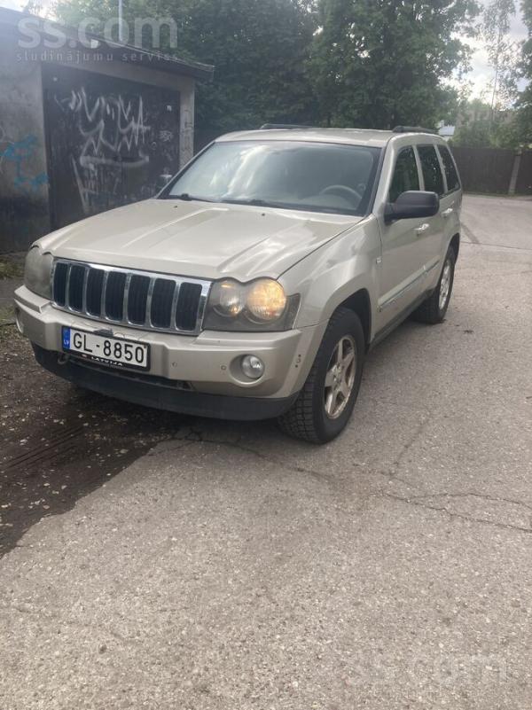 Jeep Grand Cherokee 2007 Rīga, ar dzinēja tilpumu 5.70 L un nobraukumu 329 tūkst. km par 4000 €, foto 1 vietnē AUTOMOTO.COM.LV