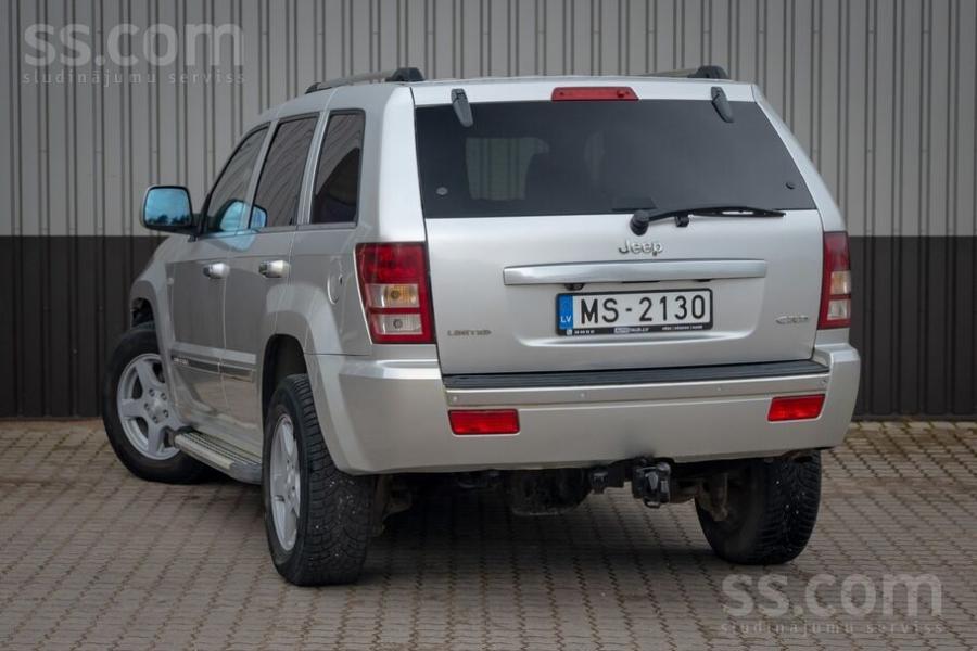 Jeep Grand Cherokee 2008 Talsi, ar dzinēja tilpumu 3.00 L un nobraukumu 345 tūkst. km par 4890 €, foto 4 vietnē AUTOMOTO.COM.LV