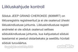 Jeep Grand Cherokee 2008 Tartu, ar dzinēja tilpumu 3.00 L un nobraukumu 272 tūkst. km par 5499 €, foto 21 vietnē AUTOMOTO.COM.LV