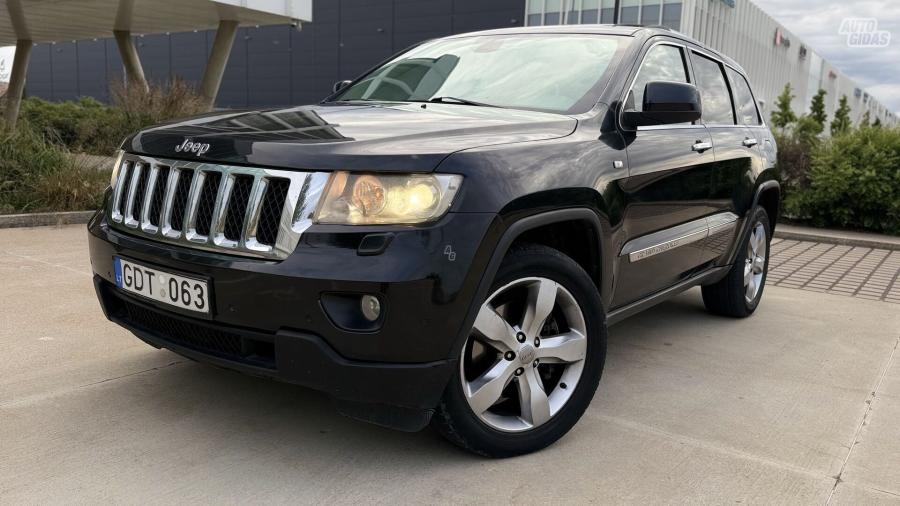 Jeep Grand Cherokee 2012 Viļņa, ar dzinēja tilpumu 3.00 L un nobraukumu 281 tūkst. km par 5450 €, foto 1 vietnē AUTOMOTO.COM.LV