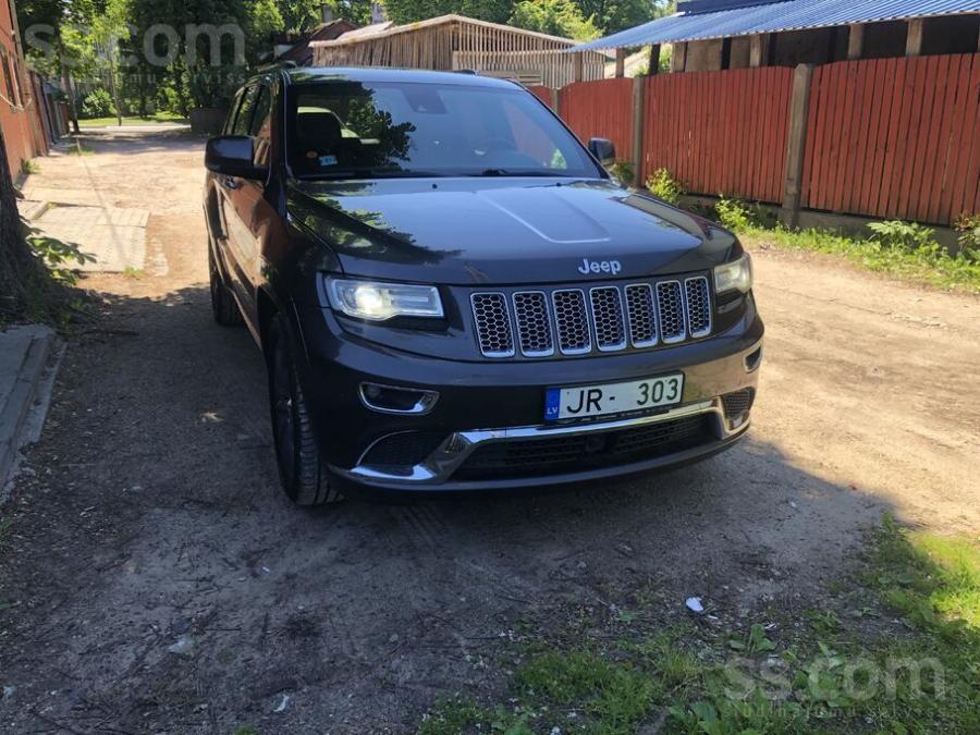 Jeep Grand Cherokee 2014 Rīga, ar dzinēja tilpumu 3.00 L un nobraukumu 298 tūkst. km par 9800 €, foto 5 vietnē AUTOMOTO.COM.LV