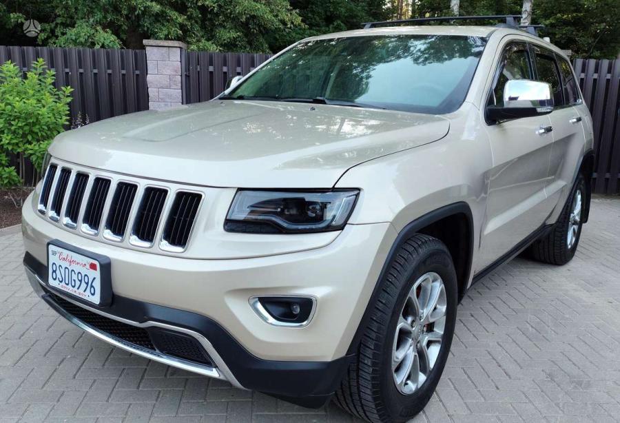 Jeep Grand Cherokee 2014 in Vilnius, with an engine capacity of 3.60 L and mileage of 76 thousand km for 14900 €, photo 1 on AUTOMOTO.COM.LV