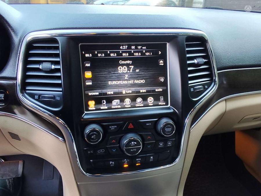 Jeep Grand Cherokee 2014 in Vilnius, with an engine capacity of 3.60 L and mileage of 76 thousand km for 14900 €, photo 22 on AUTOMOTO.COM.LV