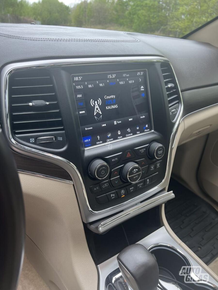 Jeep Grand Cherokee 2018 Kauņa, ar dzinēja tilpumu 3.60 L un nobraukumu 95 tūkst. km par 21800 €, foto 26 vietnē AUTOMOTO.COM.LV