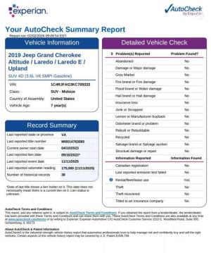 Jeep Grand Cherokee 2019 in Kaunas, with an engine capacity of 3.60 L and mileage of 279 thousand km for 14200 €, photo 17 on AUTOMOTO.COM.LV