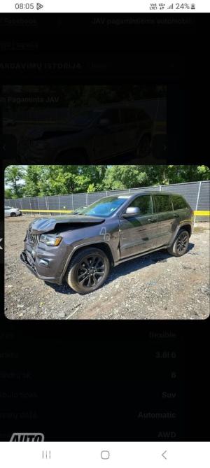Jeep Grand Cherokee 2019 in Vilnius, with an engine capacity of 3.60 L and mileage of 271 thousand km for 8500 €, photo  on AUTOMOTO.COM.LV