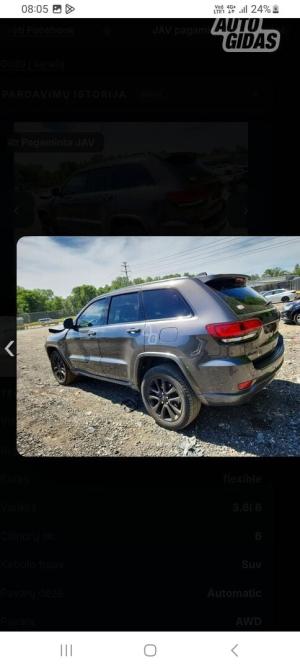 Jeep Grand Cherokee 2019 in Vilnius, with an engine capacity of 3.60 L and mileage of 271 thousand km for 8500 €, photo 3 on AUTOMOTO.COM.LV