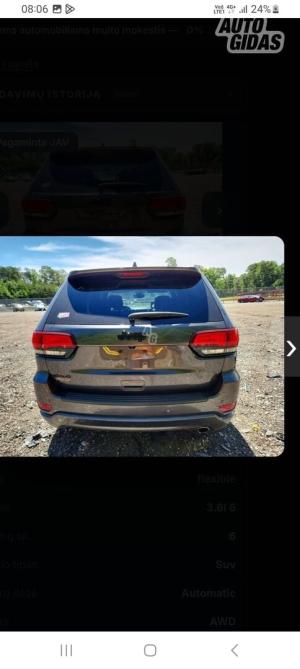 Jeep Grand Cherokee 2019 in Vilnius, with an engine capacity of 3.60 L and mileage of 271 thousand km for 8500 €, photo 5 on AUTOMOTO.COM.LV