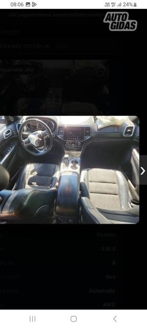 Jeep Grand Cherokee 2019 in Vilnius, with an engine capacity of 3.60 L and mileage of 271 thousand km for 8500 €, photo 7 on AUTOMOTO.COM.LV