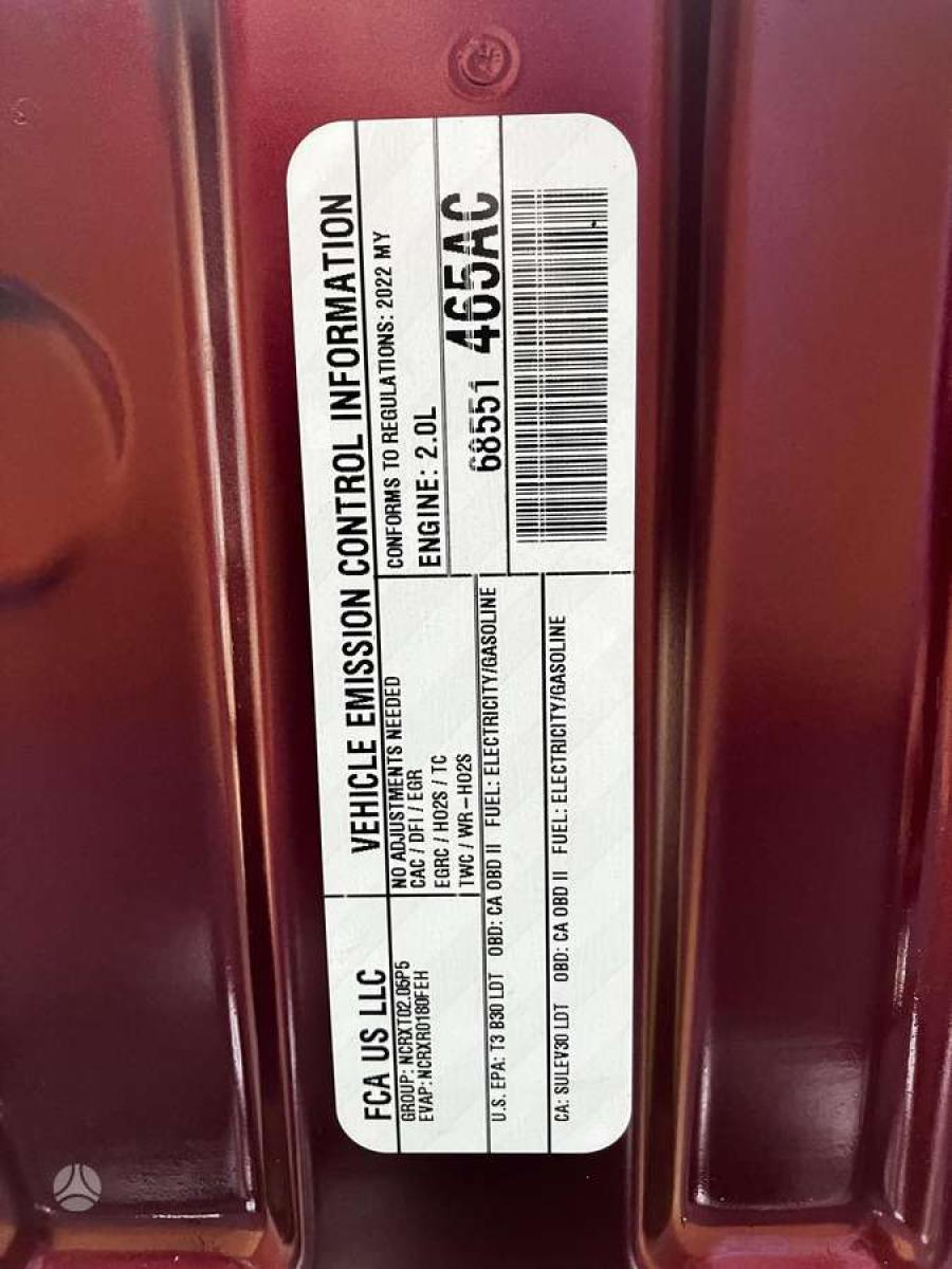 Jeep Grand Cherokee 2022 Klaipėda, ar dzinēja tilpumu 2.00 L un nobraukumu 90 tūkst. km par 36600 €, foto 37 vietnē AUTOMOTO.COM.LV