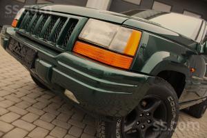 Green Jeep Grand Cherokee 1998 in Riga, with an engine capacity of 5.90 L and mileage of 0 thousand km for 12500 €, photo 11 on AUTOMOTO.COM.LV