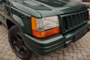 Green Jeep Grand Cherokee 1998 in Riga, with an engine capacity of 5.90 L and mileage of 0 thousand km for 12500 €, photo 14 on AUTOMOTO.COM.LV