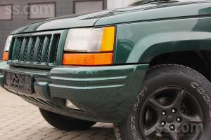 Green Jeep Grand Cherokee 1998 in Riga, with an engine capacity of 5.90 L and mileage of 0 thousand km for 12500 €, photo 35 on AUTOMOTO.COM.LV
