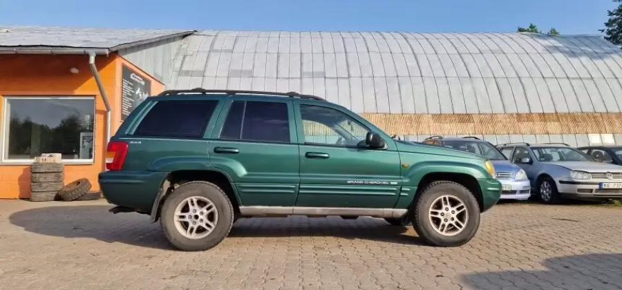Zaļš Jeep Grand Cherokee 1999 Valmiera, ar dzinēja tilpumu 3.10 L un nobraukumu 336 tūkst. km par 3200 €, foto 3 vietnē AUTOMOTO.COM.LV