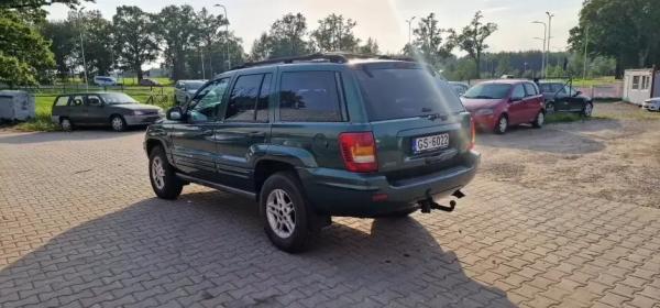 Zaļš Jeep Grand Cherokee 1999 Valmiera, ar dzinēja tilpumu 3.10 L un nobraukumu 336 tūkst. km par 3200 €, foto 5 vietnē AUTOMOTO.COM.LV