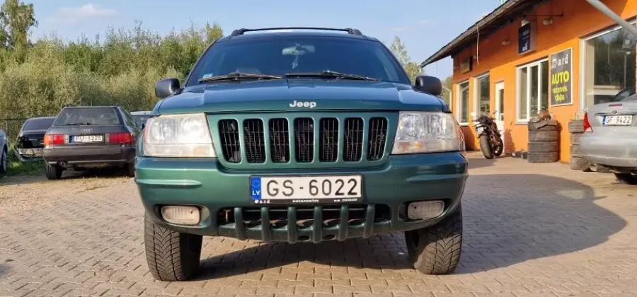 Zaļš Jeep Grand Cherokee 1999 Valmiera, ar dzinēja tilpumu 3.10 L un nobraukumu 336 tūkst. km par 3200 €, foto 9 vietnē AUTOMOTO.COM.LV