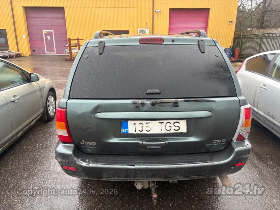 Green Jeep Grand Cherokee 2003 in Rapla, with an engine capacity of 2.70 L and mileage of 0 thousand km for 1200 €, photo 6 on AUTOMOTO.COM.LV