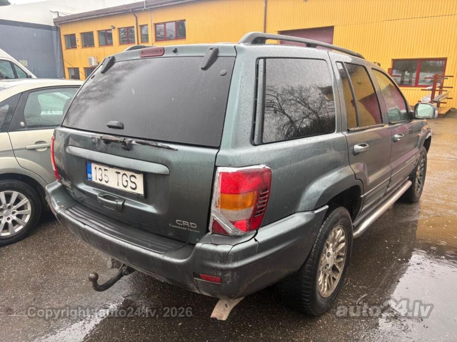 Green Jeep Grand Cherokee 2003 in Rapla, with an engine capacity of 2.70 L and mileage of 0 thousand km for 1200 €, photo 7 on AUTOMOTO.COM.LV