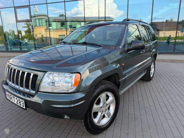 Zaļš Jeep Grand Cherokee 2005 Utena, ar dzinēja tilpumu 2.69 L un nobraukumu 236 tūkst. km par 6450 €, foto 1 vietnē AUTOMOTO.COM.LV