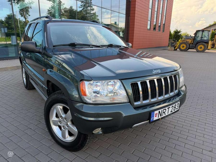 Зеленый Джип Гранд Чероки 2005 в Утена, объемом двигателя 2.69 л и пробегом 236 тыс. км за 6450 €, фото 4 на AUTOMOTO.COM.LV