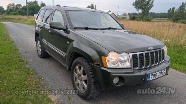 Green Jeep Grand Cherokee 2008 in Mustvee, with an engine capacity of 3.00 L and mileage of 0 thousand km for 2499 €, photo 6 on AUTOMOTO.COM.LV