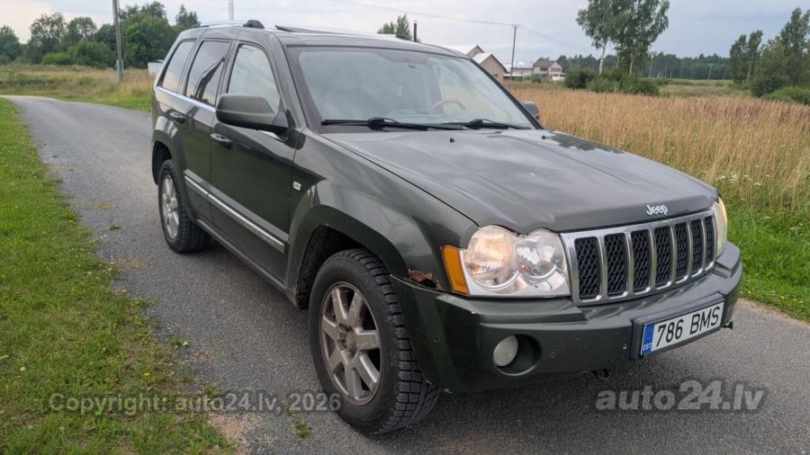 Green Jeep Grand Cherokee 2008 in Mustvee, with an engine capacity of 3.00 L and mileage of 0 thousand km for 2499 €, photo 7 on AUTOMOTO.COM.LV