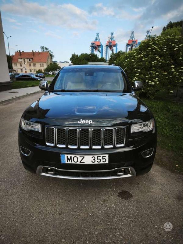 Green Jeep Grand Cherokee 2015 in Klaipeda, with an engine capacity of 2.99 L and mileage of 239 thousand km for 10500 €, photo 4 on AUTOMOTO.COM.LV