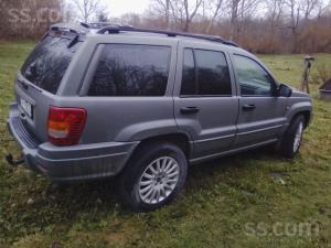 Grey Jeep Grand Cherokee 1999 in Daugavpils, with an engine capacity of 3.10 L and mileage of 207 thousand km for 2250 €, photo 5 on AUTOMOTO.COM.LV