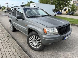 Серый Джип Гранд Чероки 1999 в Даугавпилс, объемом двигателя 3.10 л и пробегом 207 тыс. км за 2250 €, фото  на AUTOMOTO.COM.LV