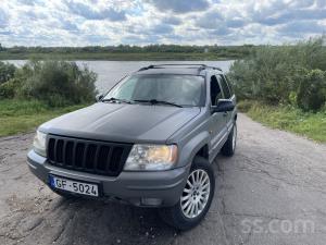 Grey Jeep Grand Cherokee 1999 in Daugavpils, with an engine capacity of 3.10 L and mileage of 208 thousand km for 2650 €, photo  on AUTOMOTO.COM.LV