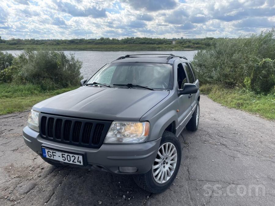 Grey Jeep Grand Cherokee 1999 in Daugavpils, with an engine capacity of 3.10 L and mileage of 208 thousand km for 2650 €, photo 1 on AUTOMOTO.COM.LV