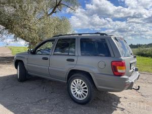 Grey Jeep Grand Cherokee 1999 in Daugavpils, with an engine capacity of 3.10 L and mileage of 208 thousand km for 2650 €, photo 4 on AUTOMOTO.COM.LV
