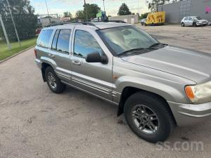 Grey Jeep Grand Cherokee 2000 in Riga, with an engine capacity of 3.10 L and mileage of 298 thousand km for 3300 €, photo 5 on AUTOMOTO.COM.LV