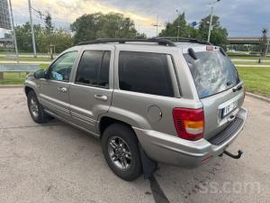 Grey Jeep Grand Cherokee 2000 in Riga, with an engine capacity of 3.10 L and mileage of 298 thousand km for 3300 €, photo 6 on AUTOMOTO.COM.LV