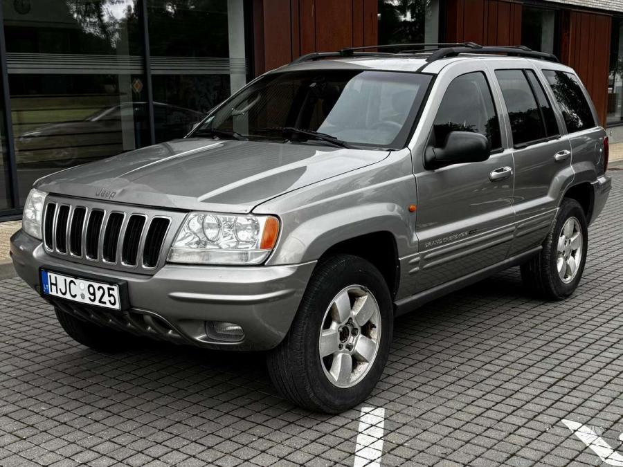 Pelēks Jeep Grand Cherokee 2002 Ukmergė, ar dzinēja tilpumu 2.69 L un nobraukumu 230 tūkst. km par 2350 €, foto 1 vietnē AUTOMOTO.COM.LV