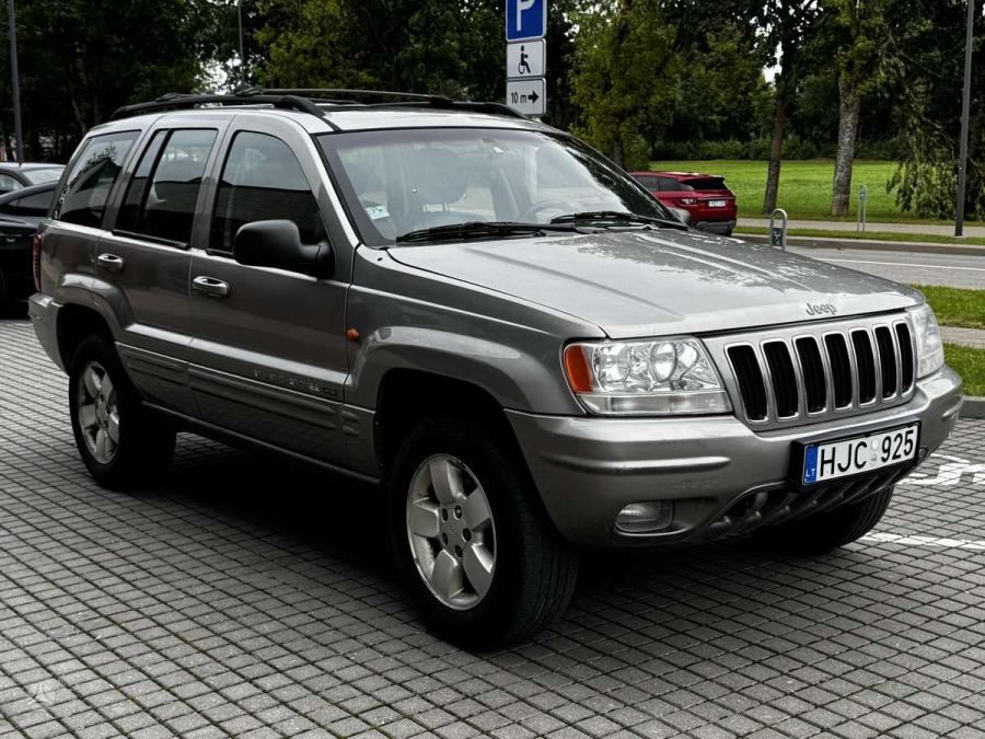 Pelēks Jeep Grand Cherokee 2002 Ukmergė, ar dzinēja tilpumu 2.69 L un nobraukumu 230 tūkst. km par 2350 €, foto 4 vietnē AUTOMOTO.COM.LV