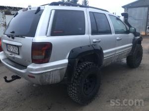 Grey Jeep Grand Cherokee 2003 in Riga, with an engine capacity of 2.70 L and mileage of 390 thousand km for 6999 €, photo 8 on AUTOMOTO.COM.LV