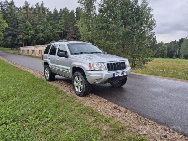 Grey Jeep Grand Cherokee 2003 in Riga, with an engine capacity of 2.70 L and mileage of 344 thousand km for 3500 €, photo 2 on AUTOMOTO.COM.LV