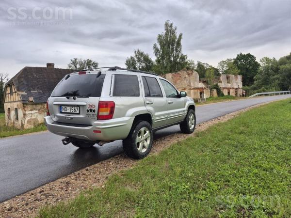 Grey Jeep Grand Cherokee 2003 in Riga, with an engine capacity of 2.70 L and mileage of 344 thousand km for 3500 €, photo 4 on AUTOMOTO.COM.LV