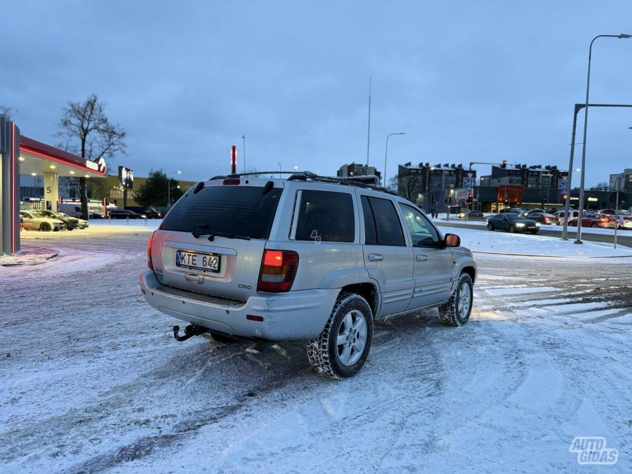 Grey Jeep Grand Cherokee 2003 in Vilnius, with an engine capacity of 2.70 L and mileage of 258 thousand km for 5500 €, photo 5 on AUTOMOTO.COM.LV