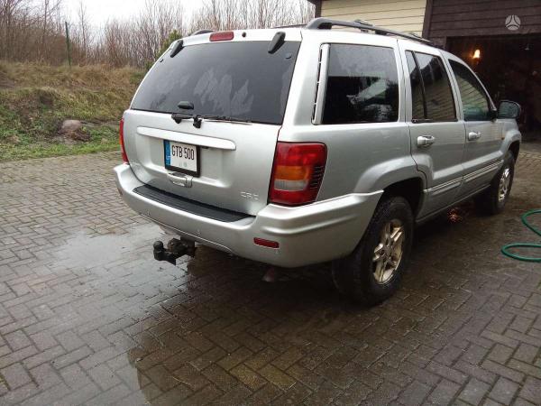 Grey Jeep Grand Cherokee 2003 in Klaipeda, with an engine capacity of 2.70 L and mileage of 288 thousand km for 2400 €, photo 3 on AUTOMOTO.COM.LV
