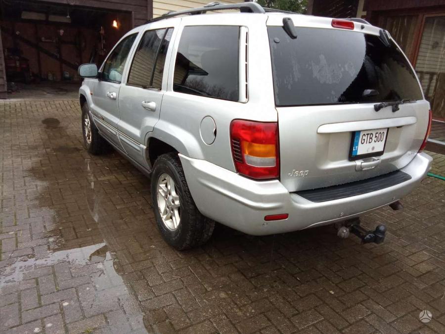 Grey Jeep Grand Cherokee 2003 in Klaipeda, with an engine capacity of 2.70 L and mileage of 288 thousand km for 2400 €, photo 4 on AUTOMOTO.COM.LV