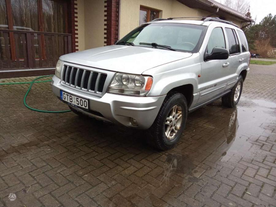 Grey Jeep Grand Cherokee 2003 in Klaipeda, with an engine capacity of 2.70 L and mileage of 288 thousand km for 2400 €, photo 6 on AUTOMOTO.COM.LV