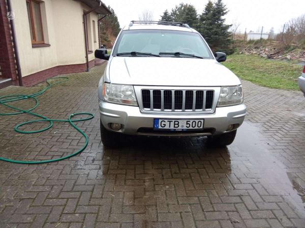 Grey Jeep Grand Cherokee 2003 in Klaipeda, with an engine capacity of 2.70 L and mileage of 288 thousand km for 2400 €, photo 7 on AUTOMOTO.COM.LV
