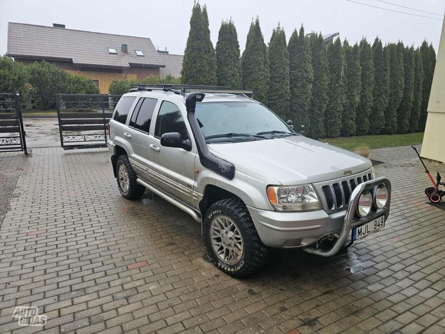 Pelēks Jeep Grand Cherokee 2003 Kauņa, ar dzinēja tilpumu 2.70 L un nobraukumu 359 tūkst. km par 4700 €, foto 5 vietnē AUTOMOTO.COM.LV